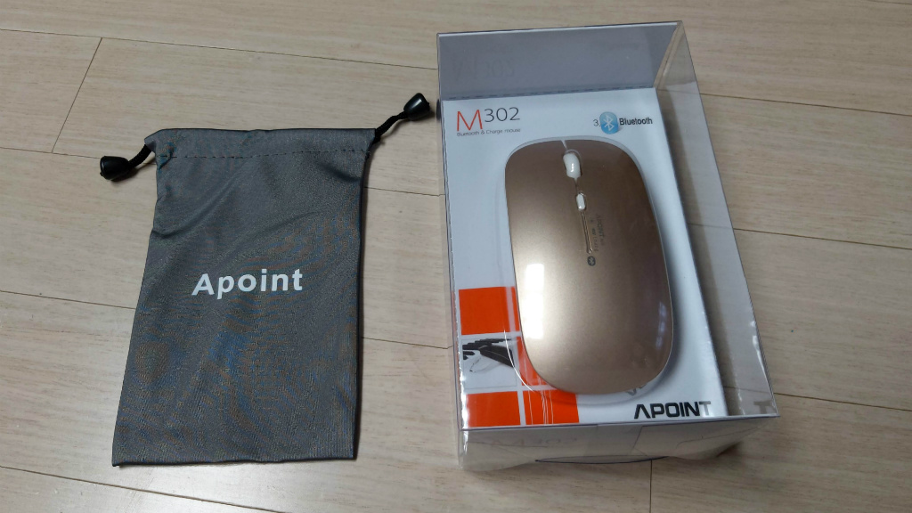 [마우스] 무소음 블루투스 무선 충전식 마우스 APOINT M302 – 모두의매뉴얼
